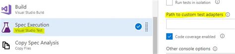 Azure Devops Executing Specflow Tests In Vsts Release Phase Using