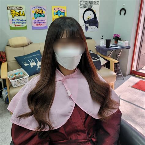대구붙임머리 라라샵 붙임머리 리얼후기 보정1도없는 시술직후 투톤ㆍ브릿지ㆍ숏컷ㆍ솜브레