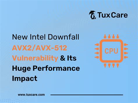 New Intel Downfall Avx2avx 512 Vulnerability And Its Huge Impact