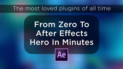Top Free After Effects Plugins You Need Artofit