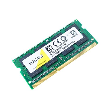 Memoria Ram Ddr3l 8gb 1600mhz Pc Portatil Laptop