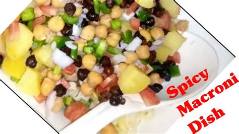 New Spicy Macroni Salid Food Fashion Youtube