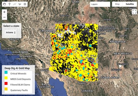 Ai Gold Map Arizona