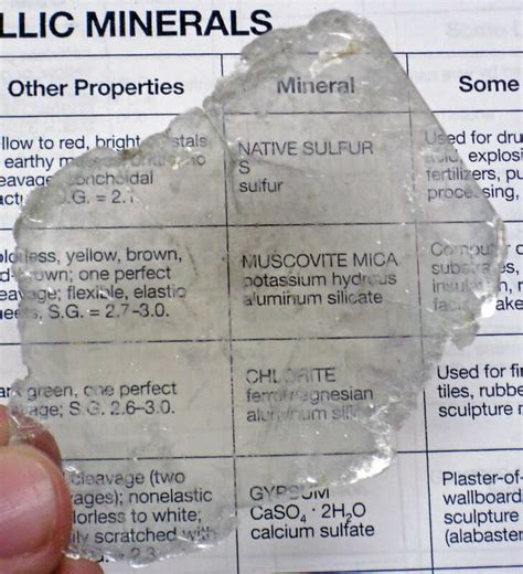 Muscovite The Glittering Ancient Montana Natural History Center