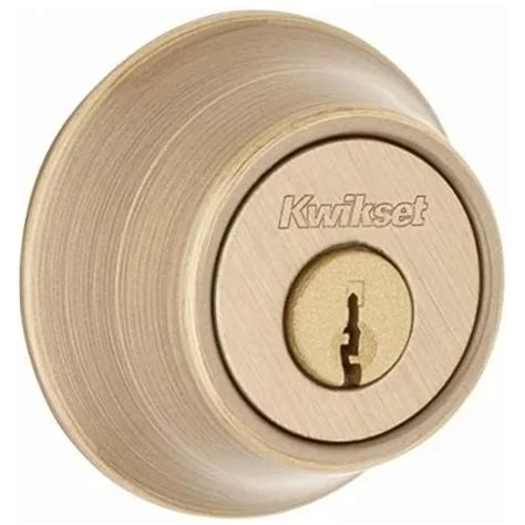 Kwikset Rcal Rcs Cilindro Deadbolt Nica Lat N Meses Sin Intereses