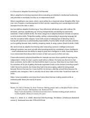 Discussion Adaptive Functioning Full Potential Docx Discussion Adaptive Functioning