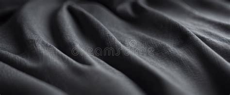 Abstract Layered Pattern Of Smooth Undulating Black Shapes Resembling Waves Or Dunes Creating