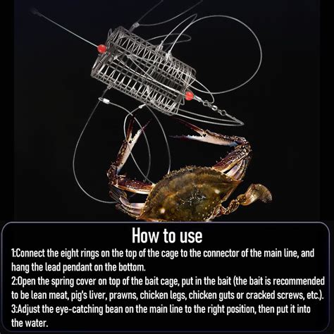 Snare Regulations Stainless Steel Crab Pots With 8 Loops 10 Pack
