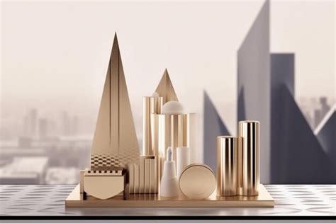 premium ai image a close up of a table with a lot of different types
