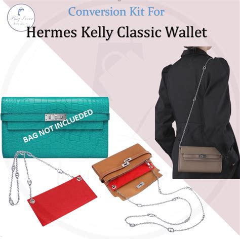 Bag Lover For Kelly Classic Wallet Conversion Kit Felt Bag Organizer