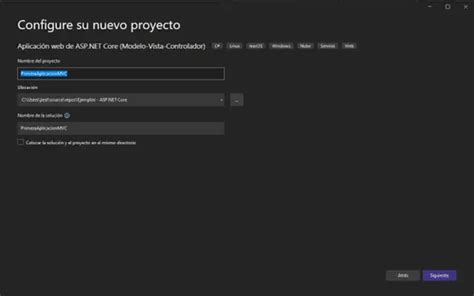 Crea tu primera aplicación MVC con NET en Visual Studio Estrada Web Group