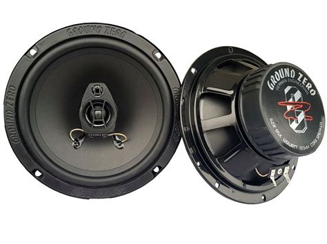 Ground Zero Gzif 6 5 Głośniki Coaxialne 165mm Rms 80 Wat 4 Ohm Ground