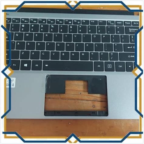 Jual [scp] Keyboard Frame Laptop Infinix Inbook X1 Backlit Original Grey Silver Shopee Indonesia