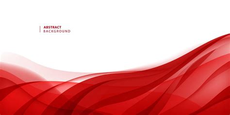 Vector Abstract Red Wavy Background Curve Flow Motion Illustration Vector Art At Vecteezy