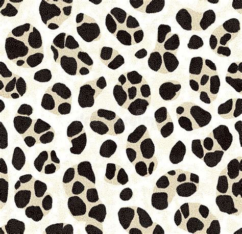 A Seamless Pattern Of Small Leopard Spots Stock Illustration