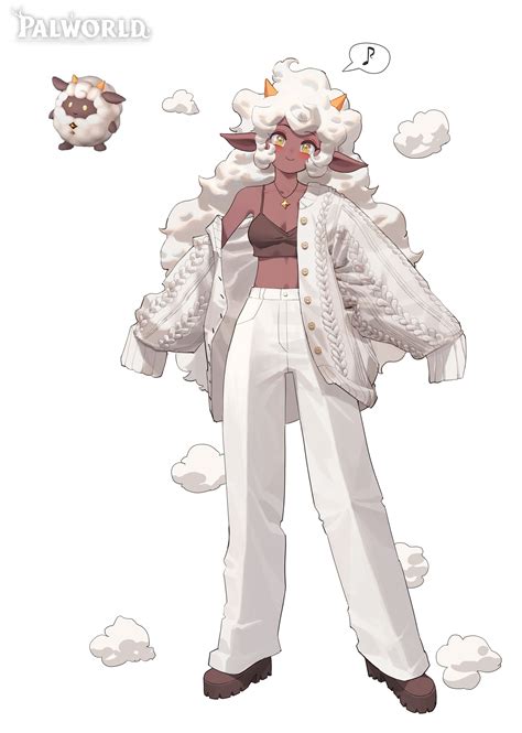 Lamball Palworld Drawn By Wonbin Lee Danbooru