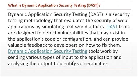 Ppt Why Dynamic Application Security Testing Is Critical For Web App Security Powerpoint