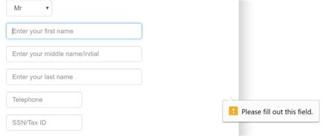 Bootstrap Validation Message Shows Up In The Wrong Place