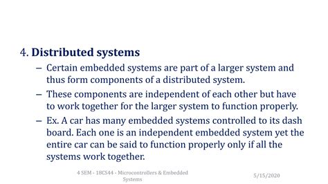 Characteristics Of Embedded Systems Ppt