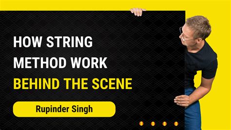rupinder singh on linkedin behind the scene string methods in javascript