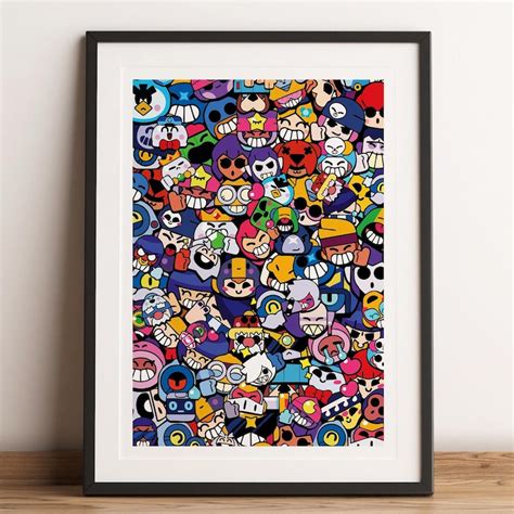 Brawl Stars Posters Etsy