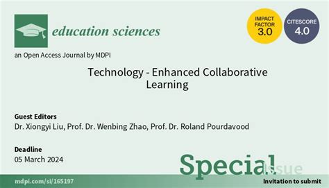 Education Sciences Mdpi On Linkedin Educationsciencesmdpi