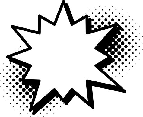 Comic Text Bubble Png Graphic Clipart Design 22149466 Png