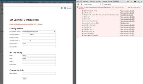 Solved Could Not Download Configuration File While Settin Sap Community