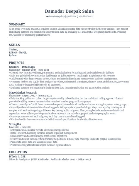 Deepak Data Analyst Pdf Data Analysis Data