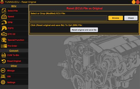 Tuning-ECU Program - Tuning ECU