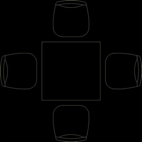 Tables 2d Dwg Block For Autocad • Designs Cad