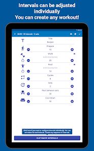 Tabata Timer Interval Timer Aplicaciones En Google Play