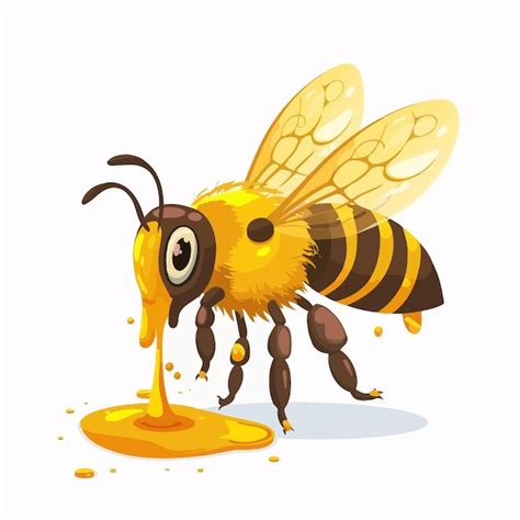 Premium Vector Bee Clipart