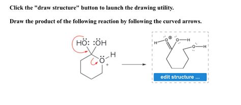 Solved Draw The Product Of The Following Reaction By