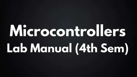 Lab Manual Vtu Sync