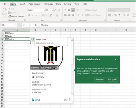 How To Convert Text Into Geographic Location Data In Microsoft Excel « Tips4msword