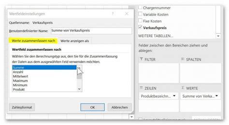 So Erstellen Sie Bequem Einen Pivot Table Und Einen Pivot Chart In Excel