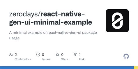 GitHub Zerodays React Native Gen Ui Minimal Example A Minimal Example Of React Native Gen Ui