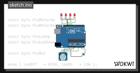 Door Opener Wokwi ESP STM Arduino Simulator