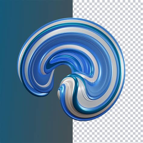 Premium Psd 3d Rendering Of Abstract Shape