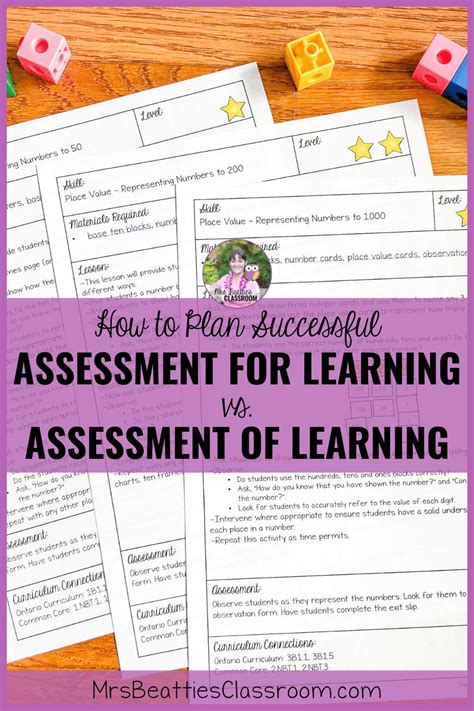 How To Plan Successful Assessment For Learning Vs Assessment Of