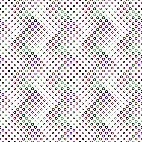 Premium Vector Colorful Abstract Seamless Geometrical Ring Pattern Background Design