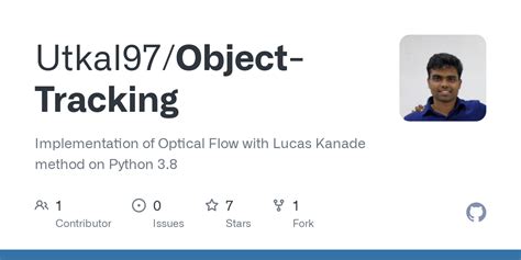GitHub Utkal Object Tracking Implementation Of Optical Flow With Lucas Kanade Method On