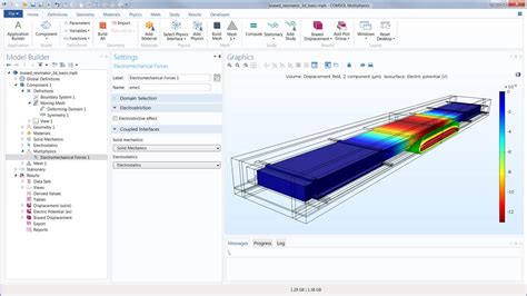 Обновления модуля Mems — особенности версии Comsol® 53a