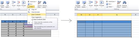 Knowledge Maker Clear The Data In Excel Part 2