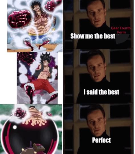 Luffy have the power to have any size ( forbidden gear 3 + armament haki ) : r/MemePiece