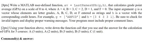 Solved I Need Desparate Help With Matlab My Class Has Gone Chegg
