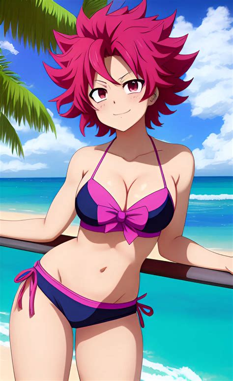 Alternate Bikinis Mina Ashido V2 By Balabinobim On Deviantart