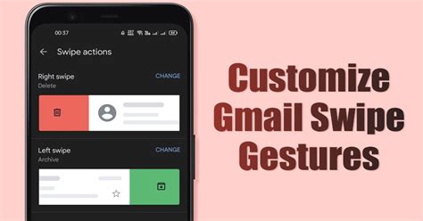 How To Customize Gmail Swipe Gestures Android IOS
