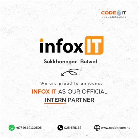 Code It On Linkedin Codeit Internshipopportunities Infoxit